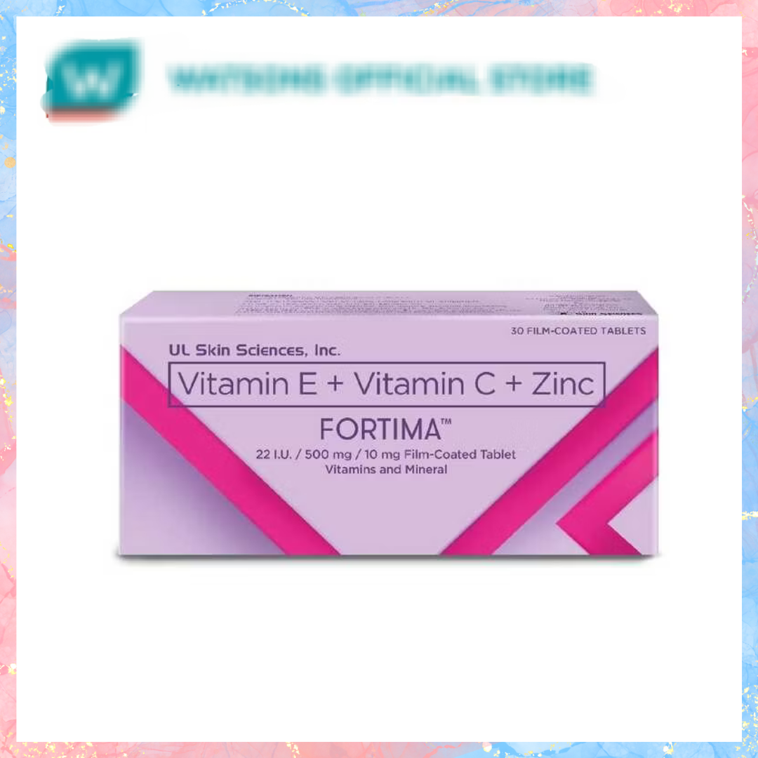 FORTIMA Vitamin E + Vitamin C + ZINC – Charm Essentials - USA LLC
