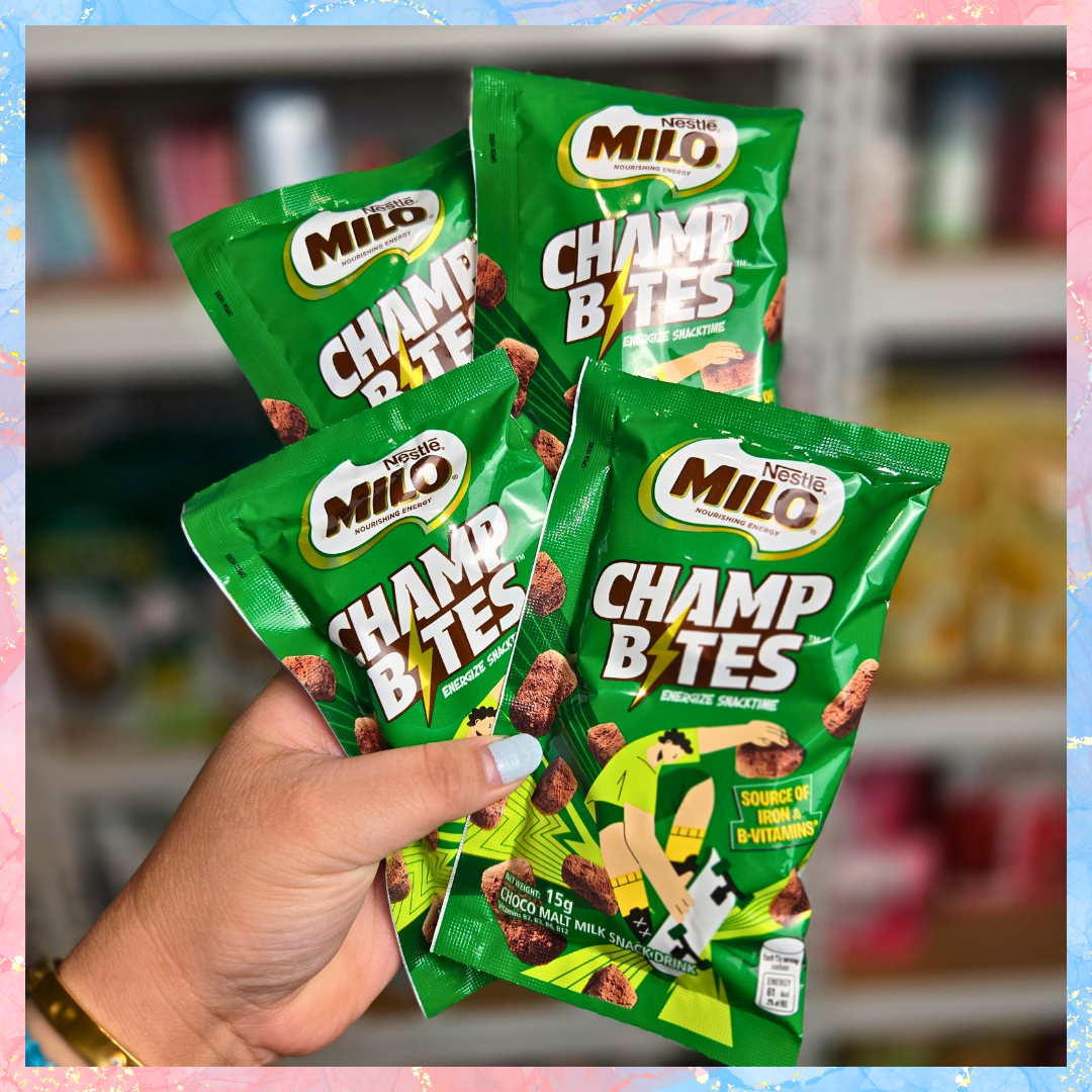 Milo Champ Bites | 4packs – Charm Essentials - USA LLC