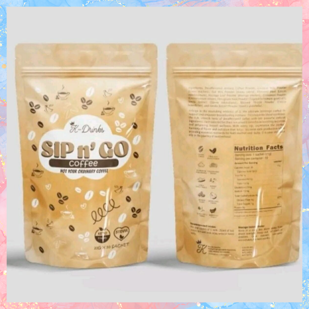 Sip n Go Coffee | 10sachets – Charm Essentials - USA LLC